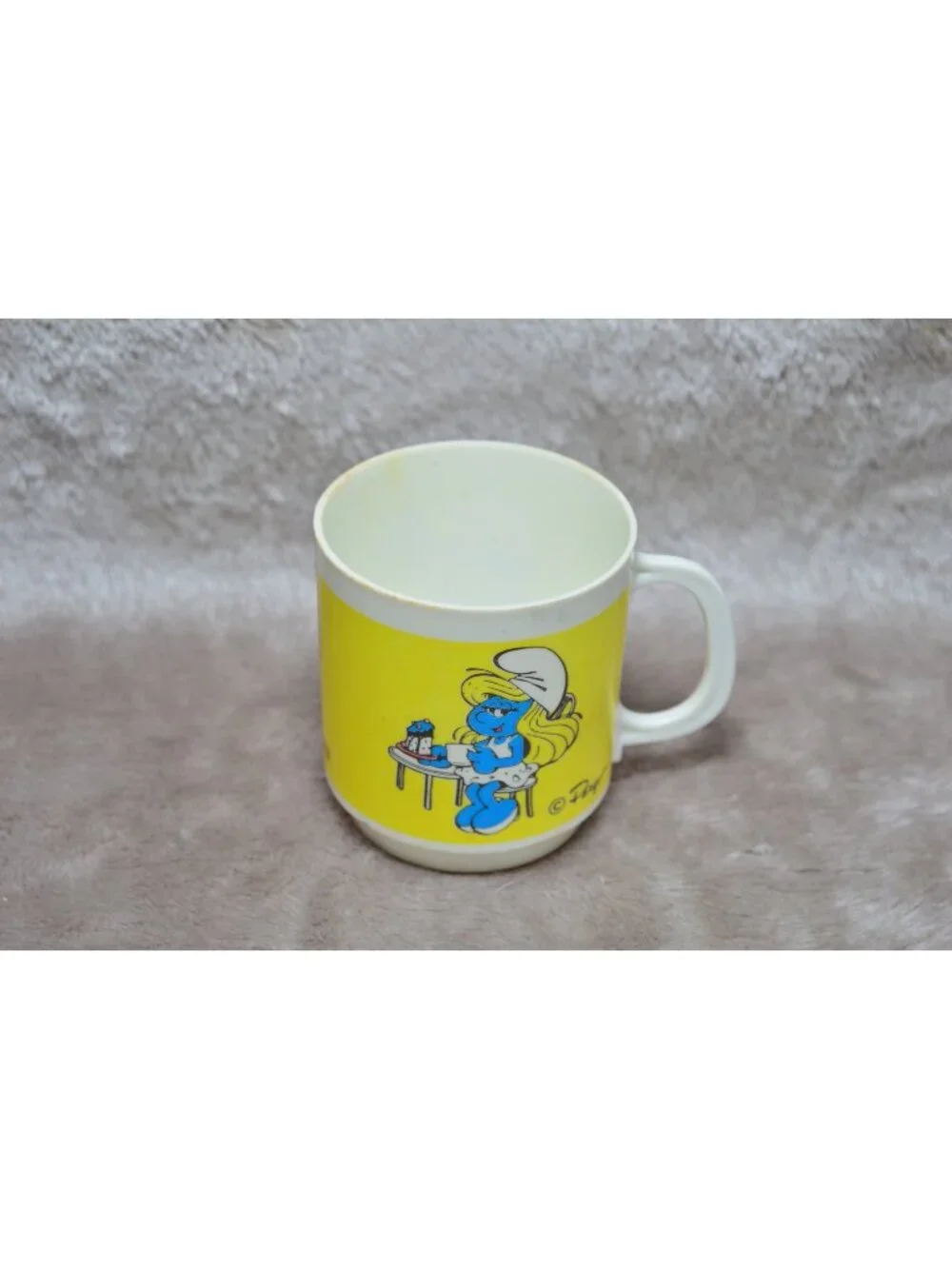 Toys | Vintage Smurfs Teacup Toy Small Retro Melamine 8s Smurfette ...